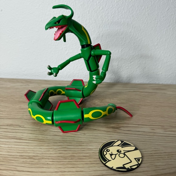 Pokemon | Toys | Pokemon Nintendo Rayquaza Articulated Action Figure ...